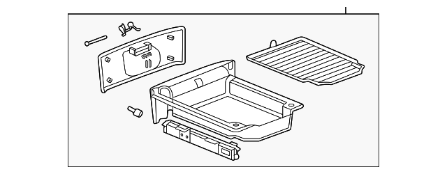 2021-2022 GM Tray 85510729 | GMPartsDirect.com