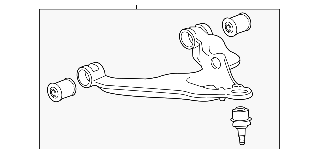 2020-2024 GM Lower Control Arm 84735904 GM | GMPartsDirect.com