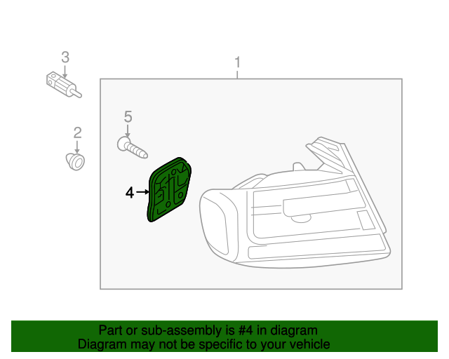 8K5-945-258-E - Holder 2009-2012 Audi | Audi OEM Parts
