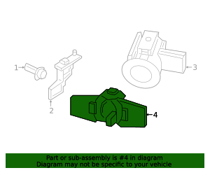 28533-4CC5B - Sensor Protector 2019-2024 Nissan | Nissan Parts ...