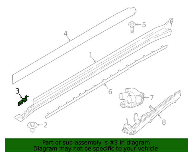 Genuine BMW 51-77-7-469-385 | Bracket | FREE Shipping on Most Orders ...