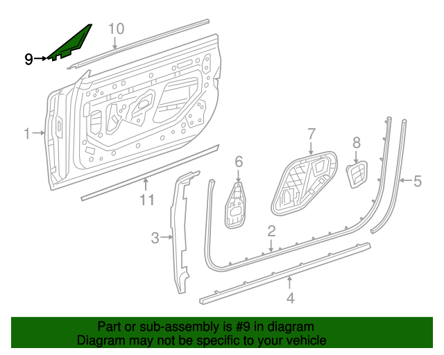 217-720-02-48 - Corner Trim 2015-2020 Mercedes-Benz | Mercedes-Benz USA ...