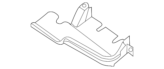 2007-2014 Nissan Radiator Support Splash Shield 62542-JA00A ...