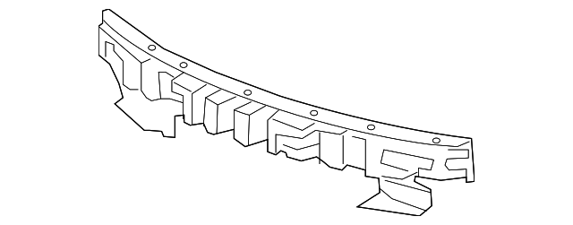 15247630 - Front Bumper Energy Absorber 2006-2011 Cadillac DTS | GMPartsNow