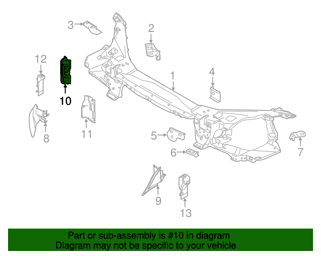 Genuine Air Guide for 2011-2013 Volvo S60 | Part# 30796472 | Over 30% ...
