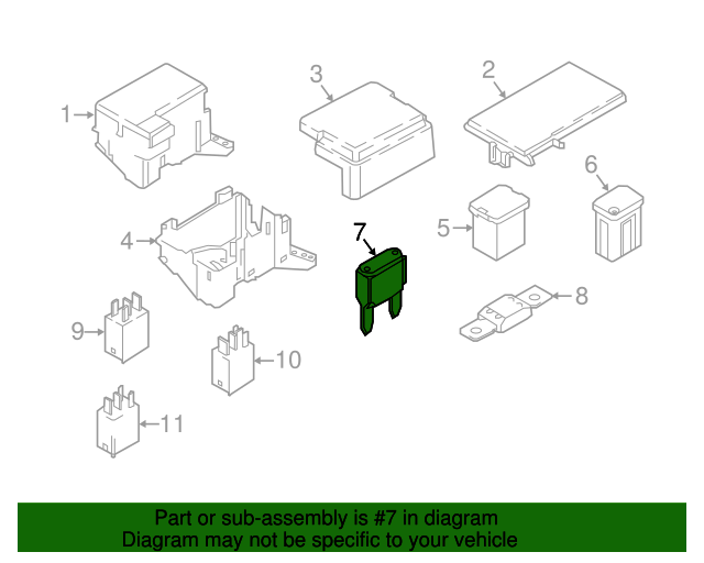 2013-2022 Ford Mini Fuse DG9Z-14526-K | TascaParts.com