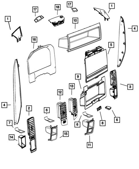 Instrument Panel for 2019 Ram 1500 Classic | Mopar eStore