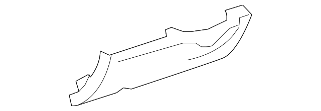 2010-2014 GM Light Titanium Driver Side Instrument Panel Knee Bolster ...