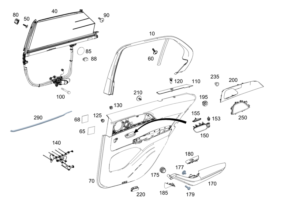 167-825-00-00 - Light Guide 2020-2025 Mercedes-Benz | Mercedes-Benz USA ...