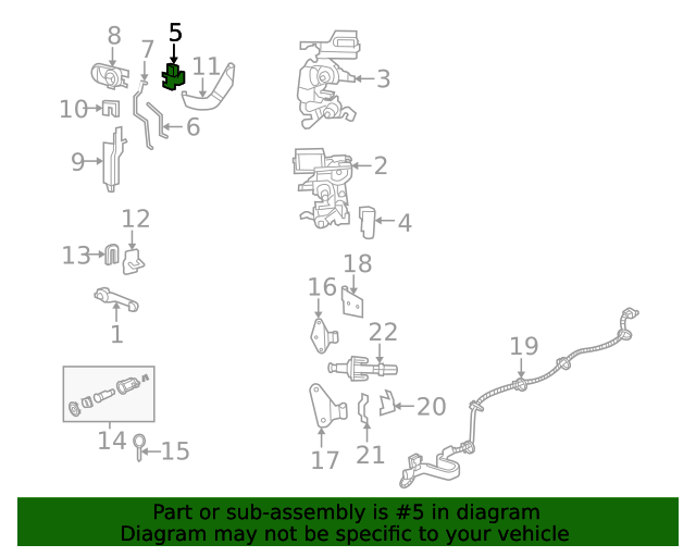 2007-2018 Jeep Bracket 68014973AA | Mopar Parts Canada
