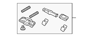 8F0-898-174-A - Roll Bar Trim Panel Hardware Kit 2010-2017 Audi ...
