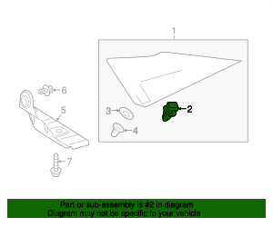 Toyota Wheel Opening Molding Clip Part# 9046708225 | Toyota Of Colorado ...