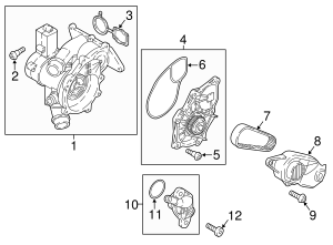 2006-2024 Volkswagen Flange Seal WHT-001-688 | VW Parts Online