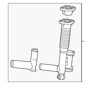 213-320-67-01 - Shock Absorber 2017-2023 Mercedes-Benz | Mercedes-Benz ...