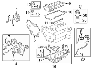 Genuine Filler Tube for 2011 Saab 9-5 | Part# 12589431 | Over 30% Off ...