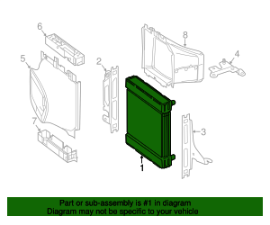 099-500-32-03 - Radiator 2012-2021 Mercedes-Benz | AutoNationParts.com