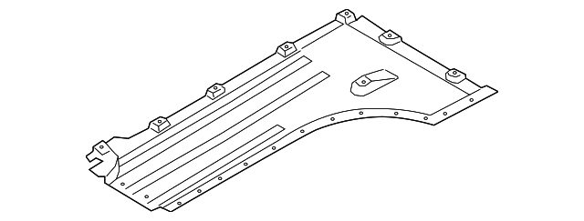 51757424881 - 2019-2021 BMW Front Cover Left (51-75-7-424-881) | BMW of ...