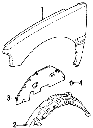 Shop OEM Splash Guards | Isuzu Parts Center