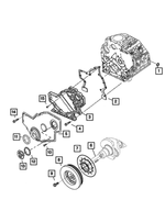 Timing Belt and Cover for 2003 Dodge Ram 3500 | Mopar Online Parts