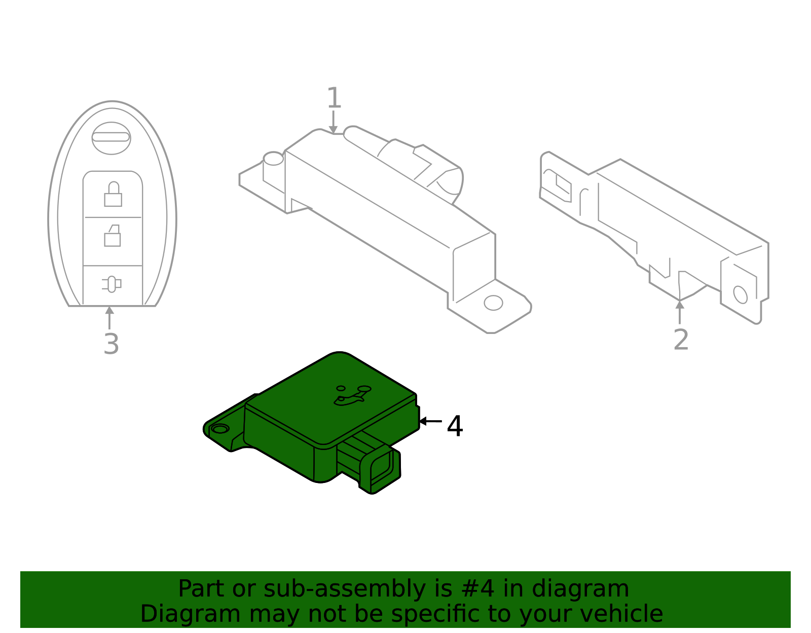 2021-2025 Nissan Warning Buzzer 25640-6RR0B | Nissan Parts Store