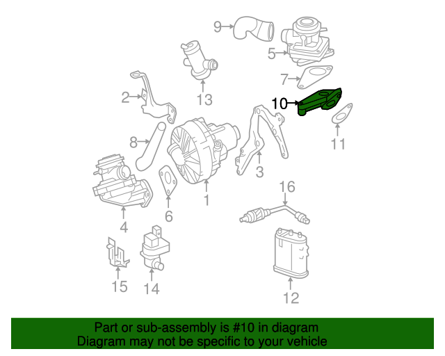 Mercedes Secondary Air Injection Control Valve at Joann Finkelstein blog