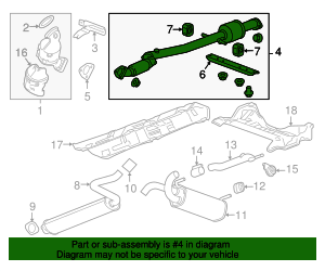 2011-2016 Chevrolet Converter (Replaces Part Number 42426782) 19420244 ...