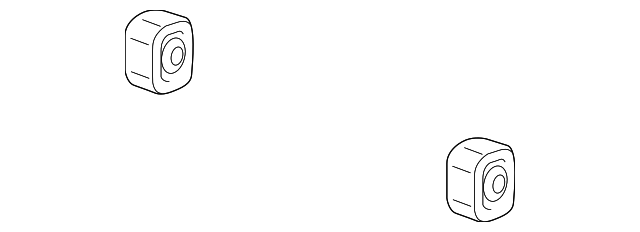 2010-2020 GM Exhaust Pipe Front Hanger Insulator 22907444 GM ...