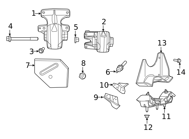 68295368AC - Anti-Lock Brake System Module - 2016-2020 Mopar | Mopar ...