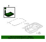 2008-2017 GM Automatic Transmission Fluid Filter Kit with Seal 24252158 ...