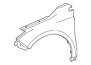 2013-2018 Toyota Avalon Fender 53812-07080 | Toyota Parts Center