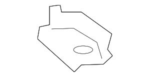 2012-2018 Toyota Fender Liner Retainer 53879-06030 | Toyota Parts