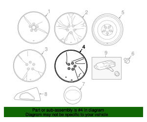2016-2022 Lexus Wheel, Alloy 4261A-0E120 | OEM Parts Online
