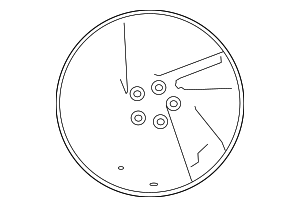 4261A-0E120 - Wheel, Alloy 2016-2022 Lexus | Lexus of Stevens Creek Parts