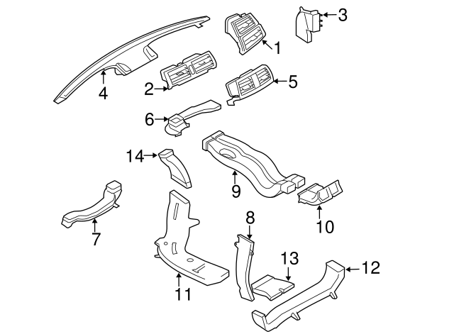 51-45-9-129-316 - Air Duct 2007-2014 BMW | AutoNationParts.com