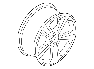 2015-2020 Ford Edge Wheel, Alloy FT4Z-1007-B | TascaParts.com