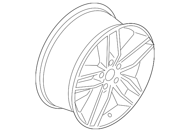 2015-2018 Ford Edge Wheel FT4Z-1007-A | TascaParts.com