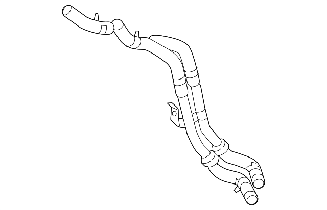 25470-2GGA5 - Oil Cooler Tube 2016-2017 Kia Optima | Kia.Parts Store