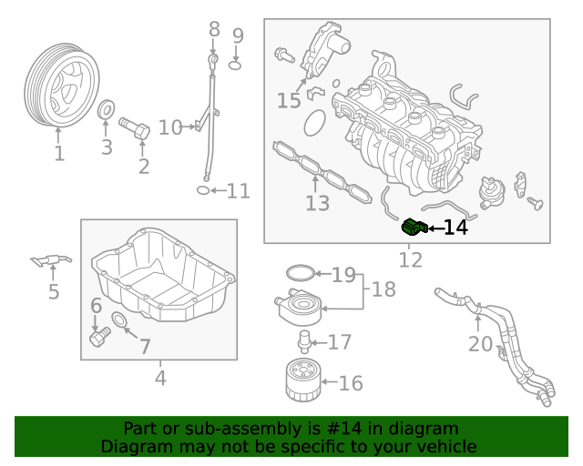 28324-2GGB0 - Solenoid 2016-2022 Kia | Kia.Parts Store