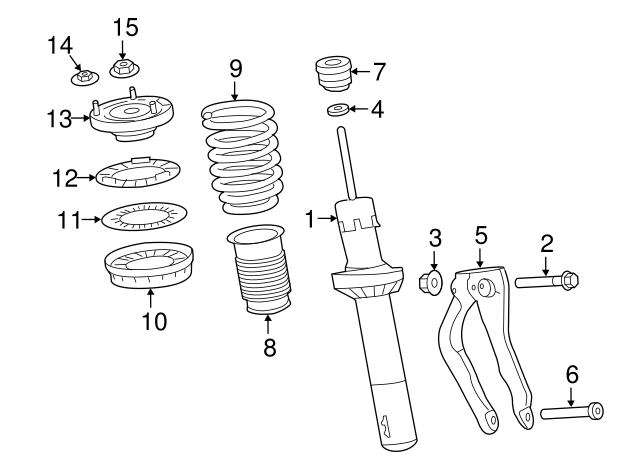 Suspension Shock Absorber Mount - 2018-2023 Land Rover Range Rover ...
