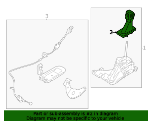 MB3Z-7213-CA - Shift Boot 2021-2024 Ford Bronco | AutoNation Parts