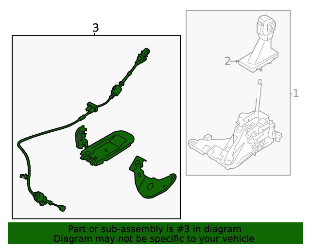 2021-2024 Ford Bronco Cable MB3Z-7E395-A | OEM Parts Online