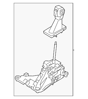 Genuine OEM Ford Part - Gear Shift Assembly MB3Z-7210-AA | Genuine OEM ...