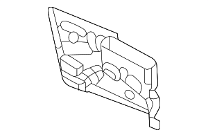 167-831-58-00 - Rear Duct 2020-2021 Mercedes-Benz | Mercedes-Benz USA Parts