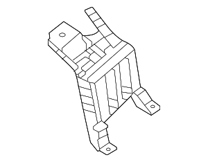 2020-2023 Mercedes-Benz Center Duct Bracket 167-831-94-00 | MB OEM Parts