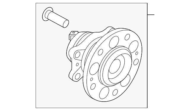 52750-B2050 - Hub Assembly 2014-2019 Kia | Kia.Parts Store