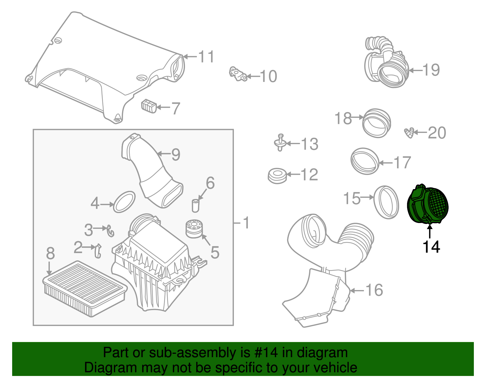 Genuine BMW 13-62-7-567-451 | Mass Air Flow Sensor | FREE Shipping on ...