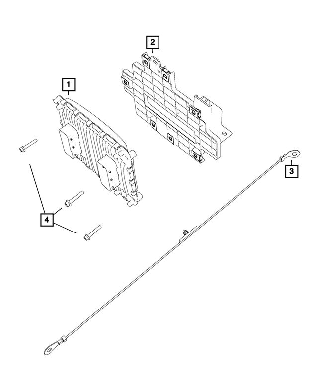 2019 Ram 1500 Engine Controller Module 68330907AB | Mopar Auto Parts Direct