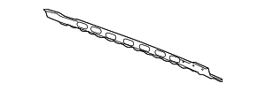 2019-2024 GM Roof Rear Header Panel 23381613 GM | GMPartsDirect.com