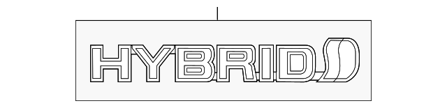 Genuine Toyota Door Emblem part# 75445-0R010 for 2019-2024 Toyota ...