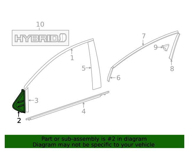 Cover Sub Assembly Front P 60118-08011 | Sparks Parts